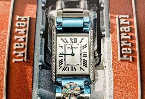 Часы женские Cartier tank большая модель