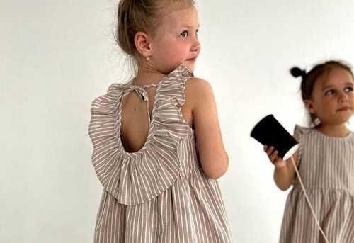 Платье для девочки в стиле zara