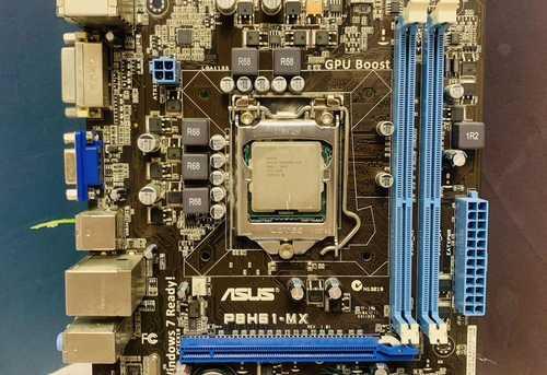 Материнская плата LGA 1155 Asus P8H61-MX