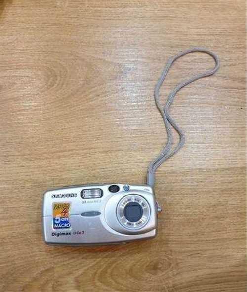 Компактный фотоаппарат samsung digimax u-ca 3