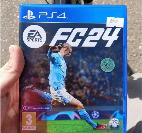 Диски на ps4 fifa 24