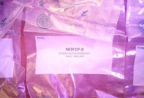 Neutrik Ethercon панельный NE8FDP-B