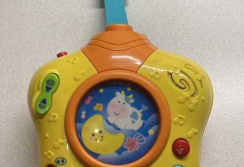 Детский ночник проектор музыкальный BabyGo