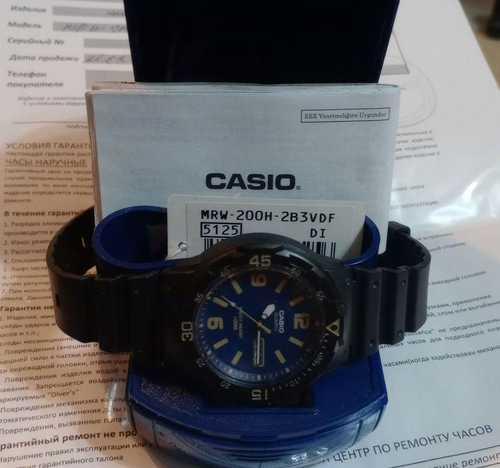Новые часы Casio