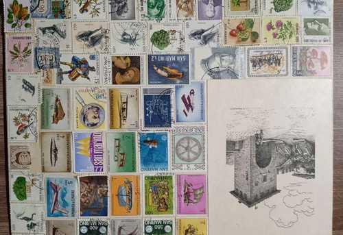 Почтовые марки Сан-Марино