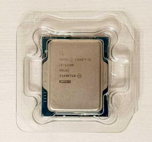 Процессор intel core i3 12100