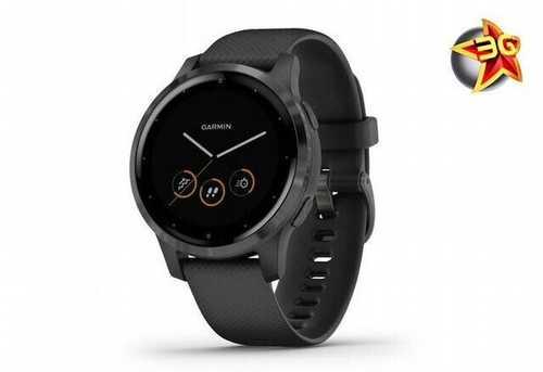 Часы Garmin Vivoactive 4S Black/Slate 010-02172-14