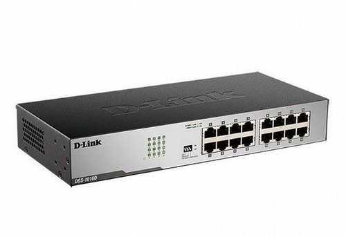 D-Link DGS-1016D/I2A Неуправляемый коммутатор с 16