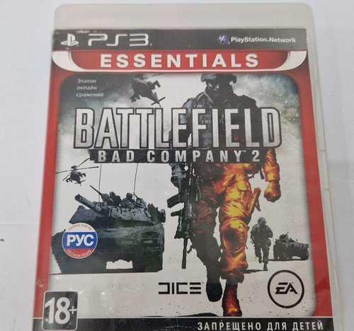 Игровые диски. Sony Playstation 3 Battlefield bad company 2