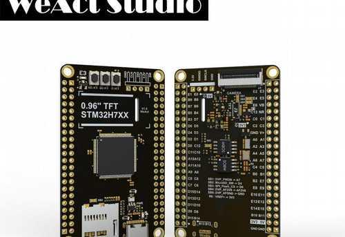 Плата WeAct STM32H750VBT6 TFT 0.96"+ камера OV2640