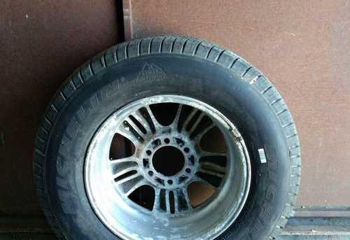 Колесо R17 Michelin LTX M/S 265/65, PCD 6x125 DIA 77.77