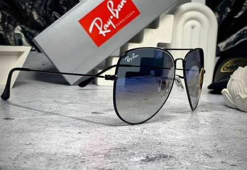 Очки Ray Ban Aviator синие