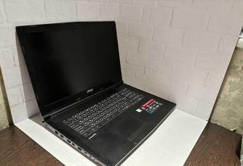 Игровой ноутбук Msi GP72M 7RDX Leopard