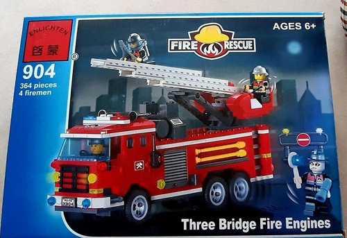 Лего конструктор пожарная машина