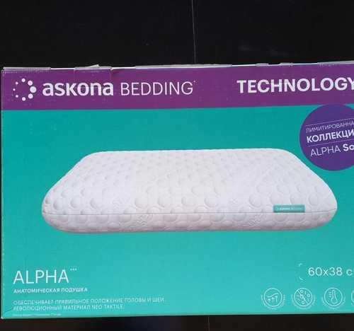 Анатомическая подушка Alpha Technology Soft М Asko