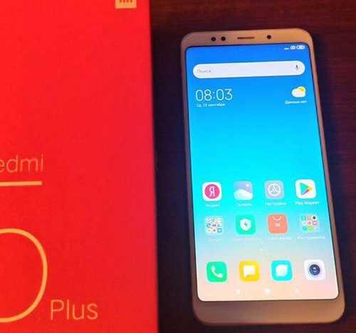 Xiaomi Redmi 5 Plus, 3/32 ГБ