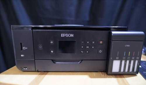 Мфу струйное Epson L7160 принтер сканер