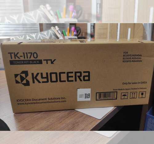 Оригинальный тонер-картридж Kyocera TK-1170