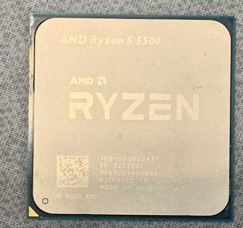 Процессор AMD ryzen 5 5500