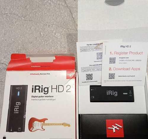 Гитарный интерфейс IK Multimedia iRig HD2