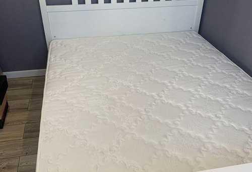Кровать 160х200 IKEA с матрацем Sonberry