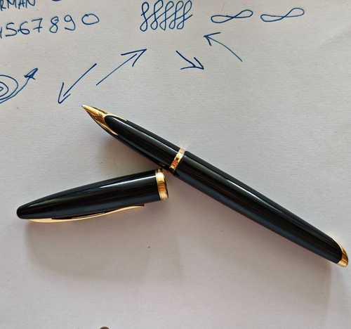 Ручка waterman carene black SEA GT 18K