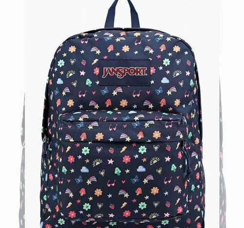 Рюкзак Jansport Superbreak One оригинал синий с уз