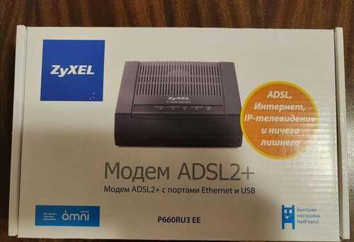 Модем zyxel adsl2+