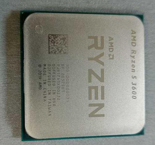 Процессор amd ryzen 5 3600 oem