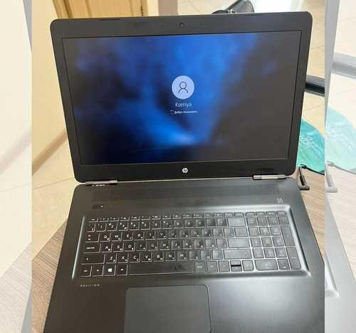 Игровой ноутбук Hp pavilion 17