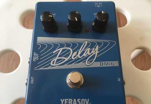 Педаль эффектов Delay yerasov DM 6