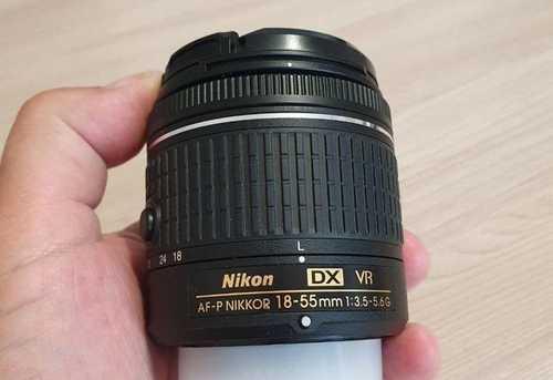 Объектив AF-P Nikkor 18-55mm 1:3,5-5,6G DX VR