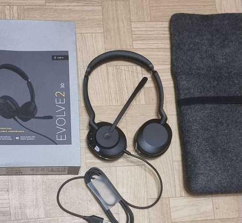 Наушники jabra evolve2 30