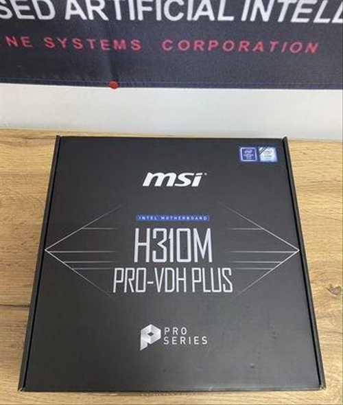 MSI H310M-PRO-VDH plus, под восстановление или з/ч