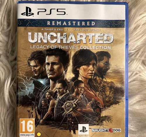 Диск PS 5 Uncharted Legacy of Thieves