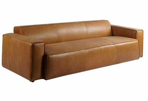 Кожаный диван минимализм
