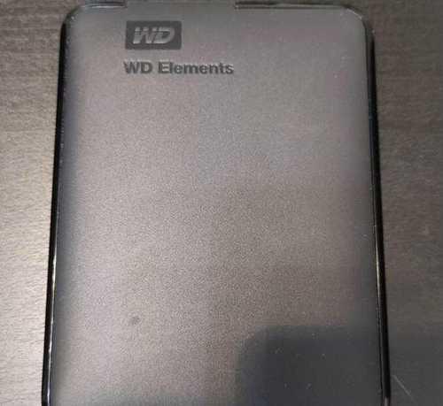 4Тб внешний HDD WD Elements Portable 2.5" USB