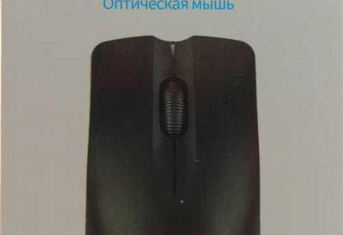 Мышь проводная Perfeo Line 3 кн. USB. чёрная