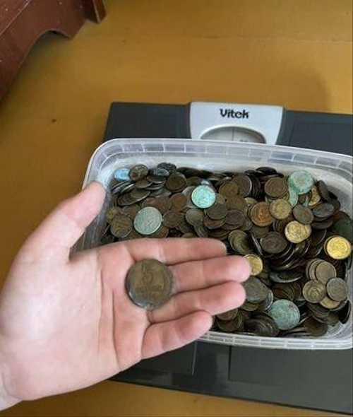Монеты СССР 5 кг