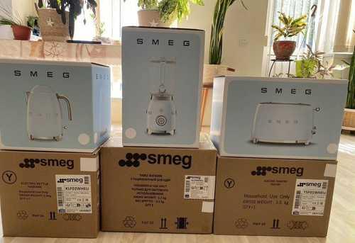 Коробки от техники фирмы smeg