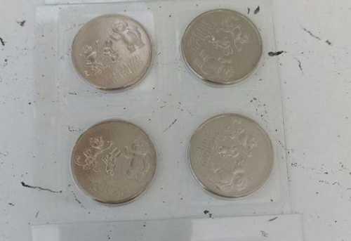 Монеты 25 олимпиада сочи 2014