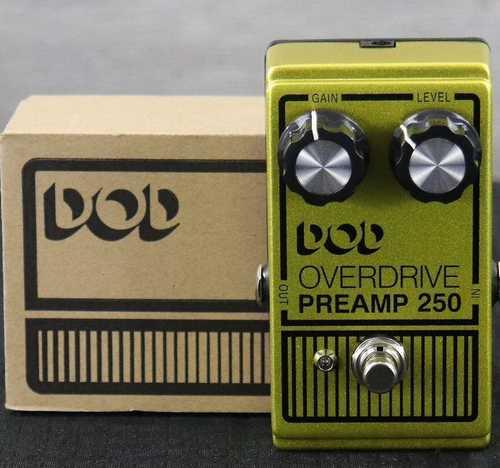 Гитарная педаль DOD 250 Overdrive Preamp