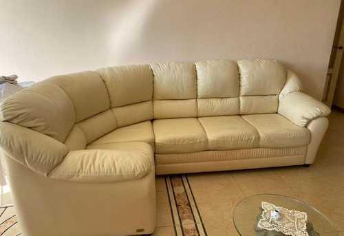 Угловой диван Home collection кожа