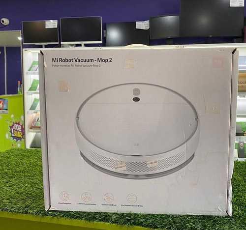 Робот-пылесос Xiaomi Mi Robot Vacuum-Mop 2 белый