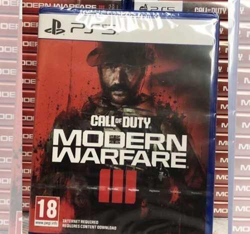 Call of duty modern warfare 3 ps5 диск