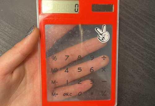 Прозрачный калькулятор