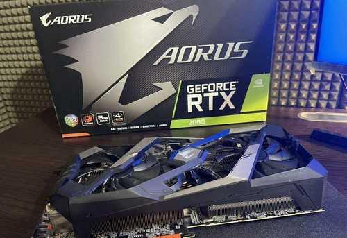 Gigabyte nvidia GeForce RTX 2080 aorus 8GB