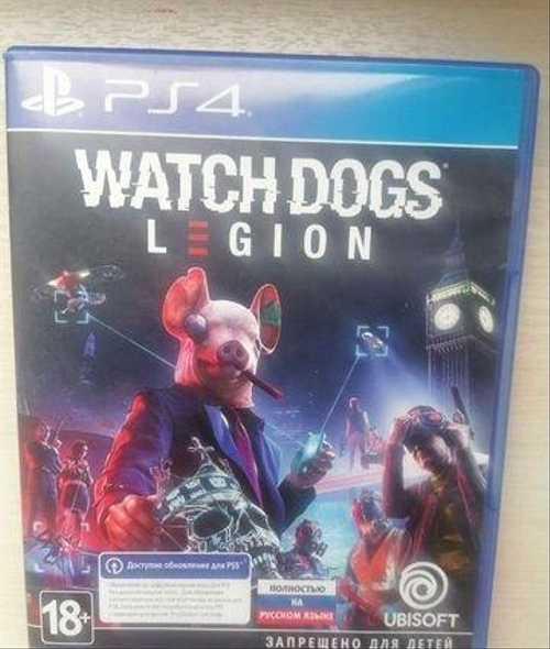 Игра Watch dogs legions на ps4