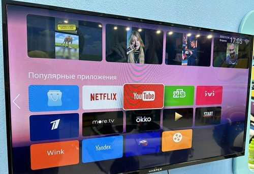 Телевизор smart tv harper 43