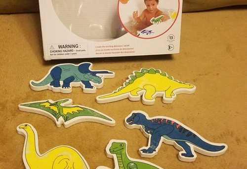 Игрушки для ванны (динозавры) Edushape Magic